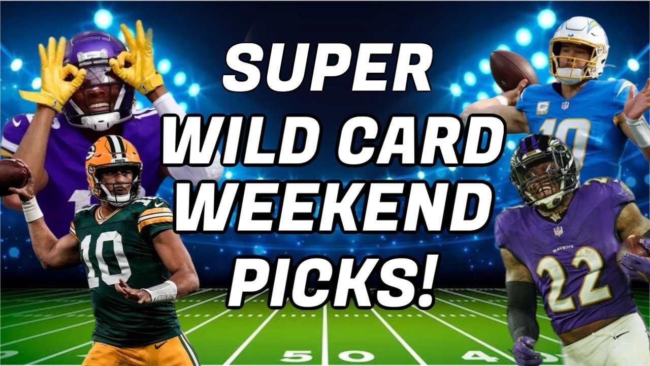 2025 NFL Super Wild Card Weekend Picks! - YouTube