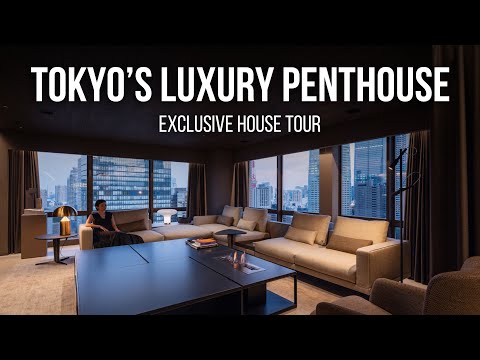 INSIDE TOKYO'S MOST ARTISTIC PENTHOUSE (Italy x Japan)