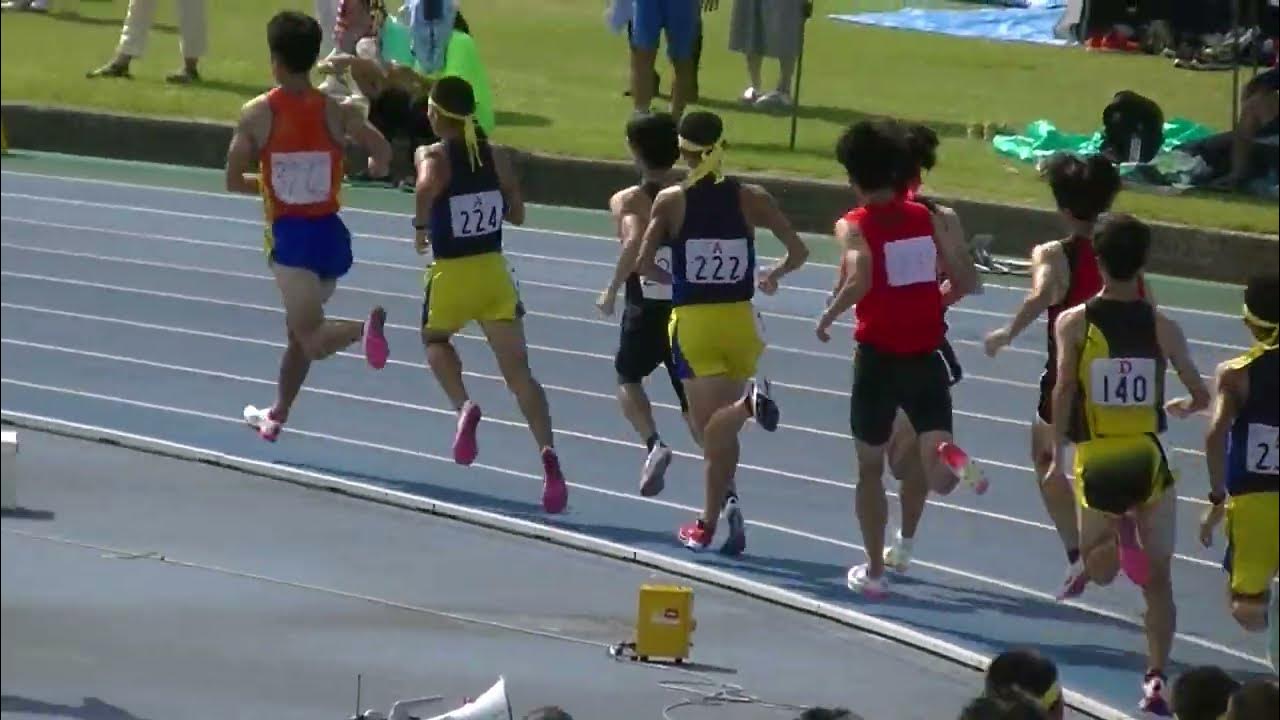 20220821大牟田サマー記録会 男子1500m第1組 - YouTube