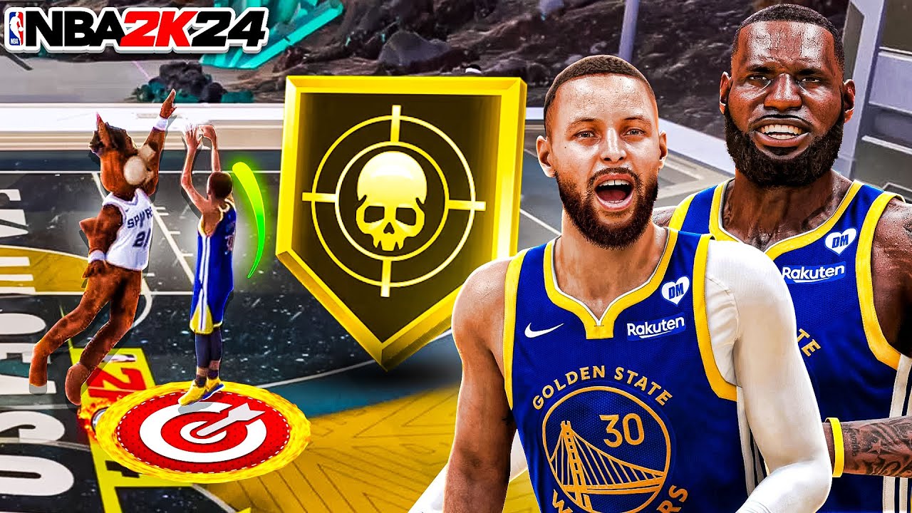 STEPH CURRY & LEBRON JAMES BUILD is UNSTOPPABLE TOGETHER in NBA 2K24 ...