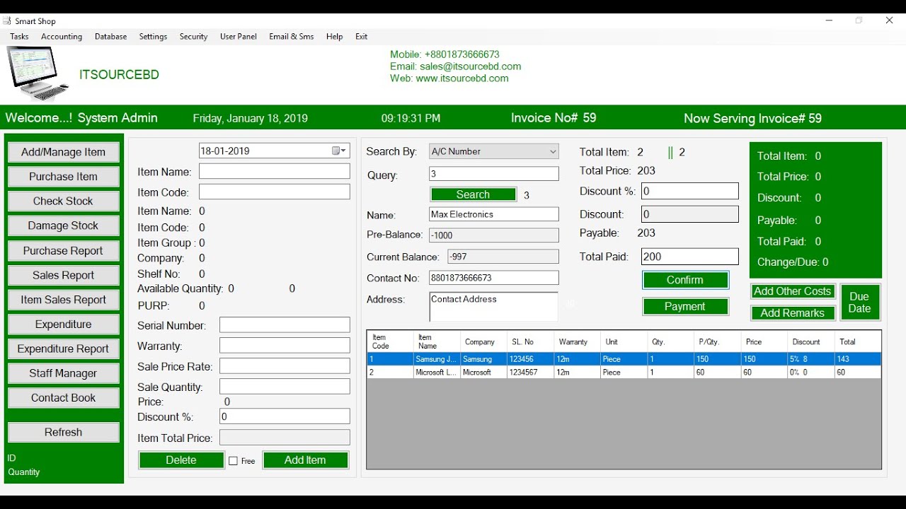 Smart Shop - Easy Shop Management Software | Best Shop Business ...