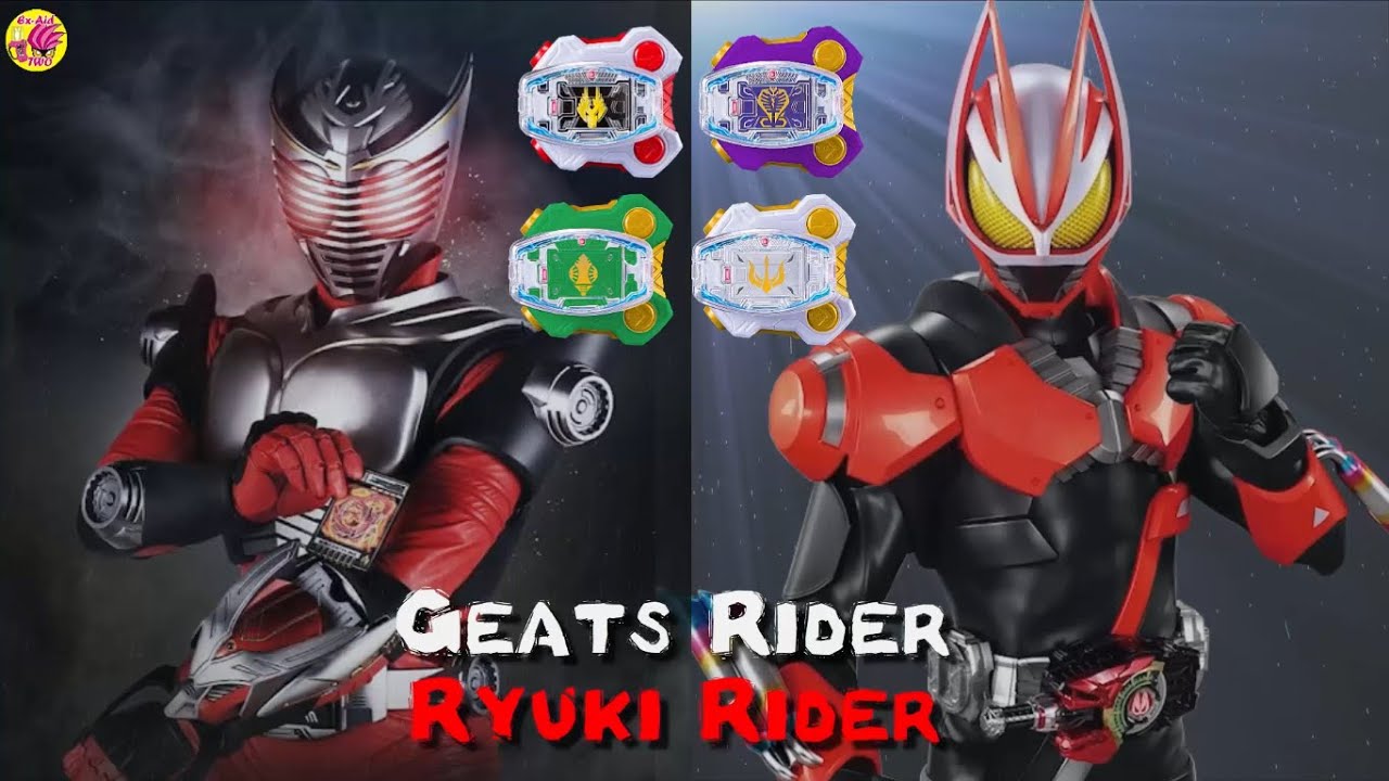 Geats Riders and Ryuki Riders Combination Form (FanArt) - YouTube