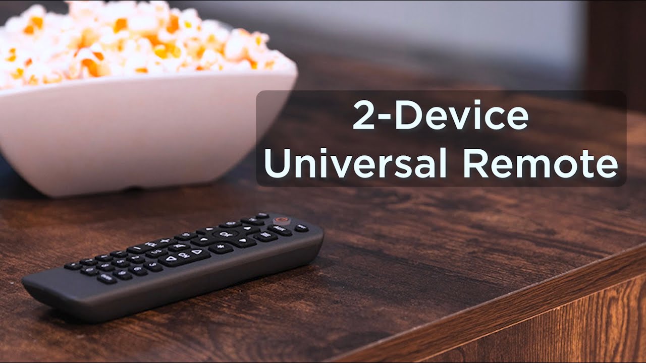 83036: GE 2-Device Universal Remote - Overview - YouTube