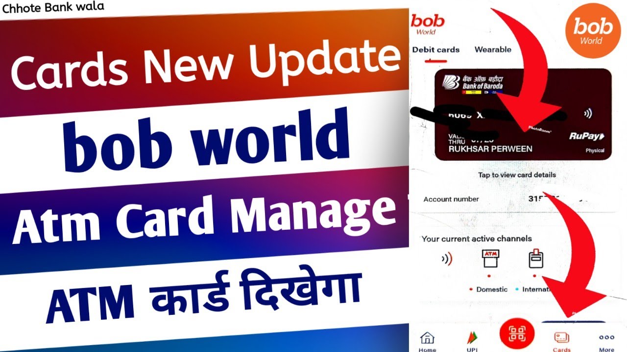 bob world se atm apply kaise kare 2023 | unable to fetch card details ...