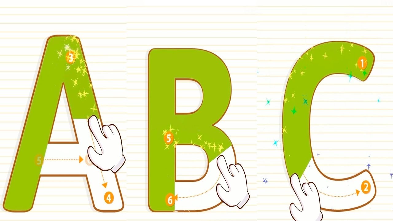 Letter School English ABC Alphabet #2. Learn Alphabet. Educational App ...