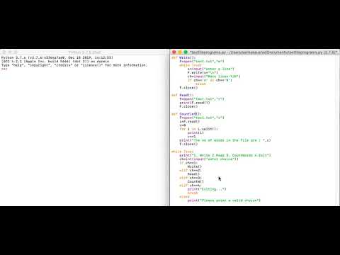 File Handling (Questions on Text Files) Part III (CBSE XII) - YouTube