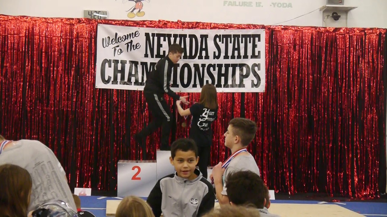 Nevada State Championships 3 9 19 Awards - YouTube