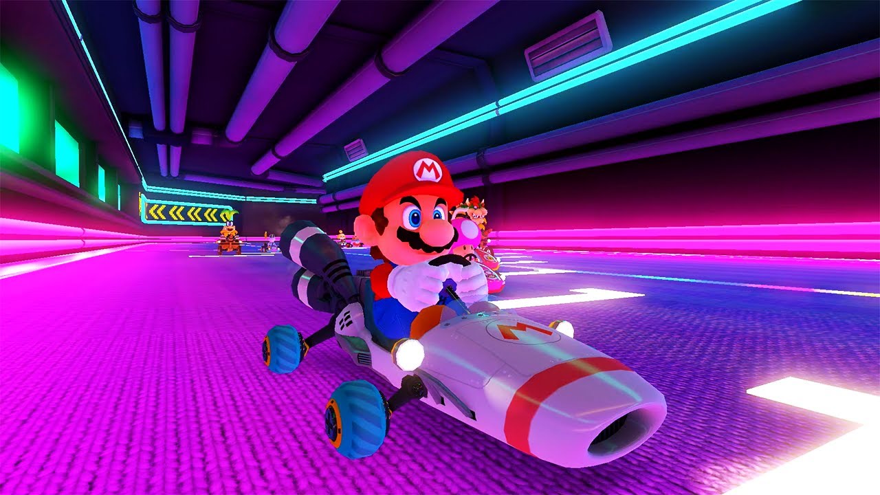 Mario Kart 8 Deluxe NEW DLC Tracks - Turnip Cup (200cc) - YouTube