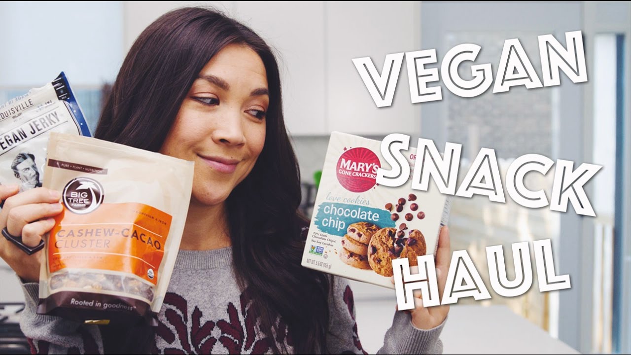 VEGAN SNACK HAUL (iHERB) | Lauren In Real Life - YouTube