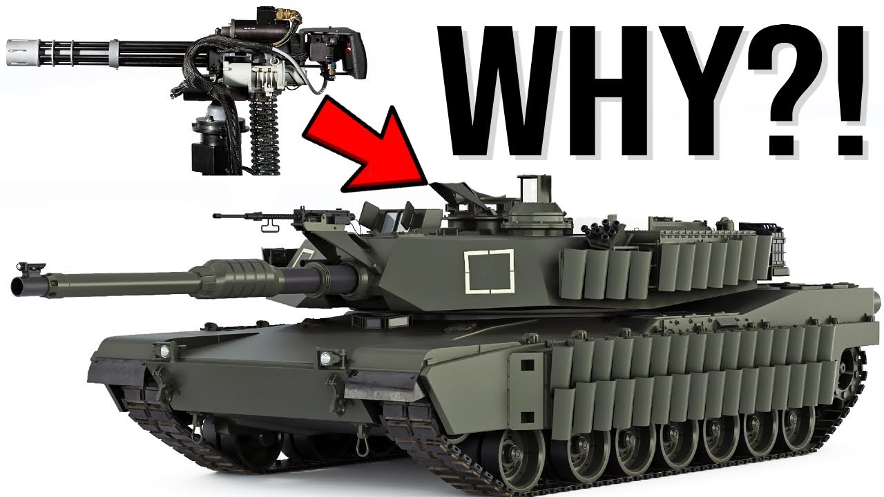 Why is the U.S. Army putting a M134 Minigun on Abrams? | ROTARY GUN ...