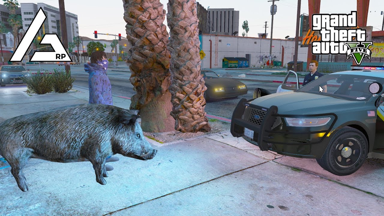 GTA 5 Roleplay - ARP - #201 - Emotional Support Pig. - Ft ...
