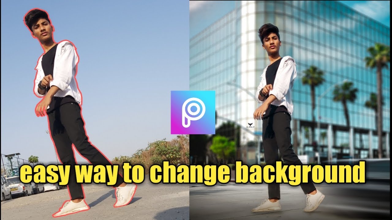 How to change background in easy way - YouTube