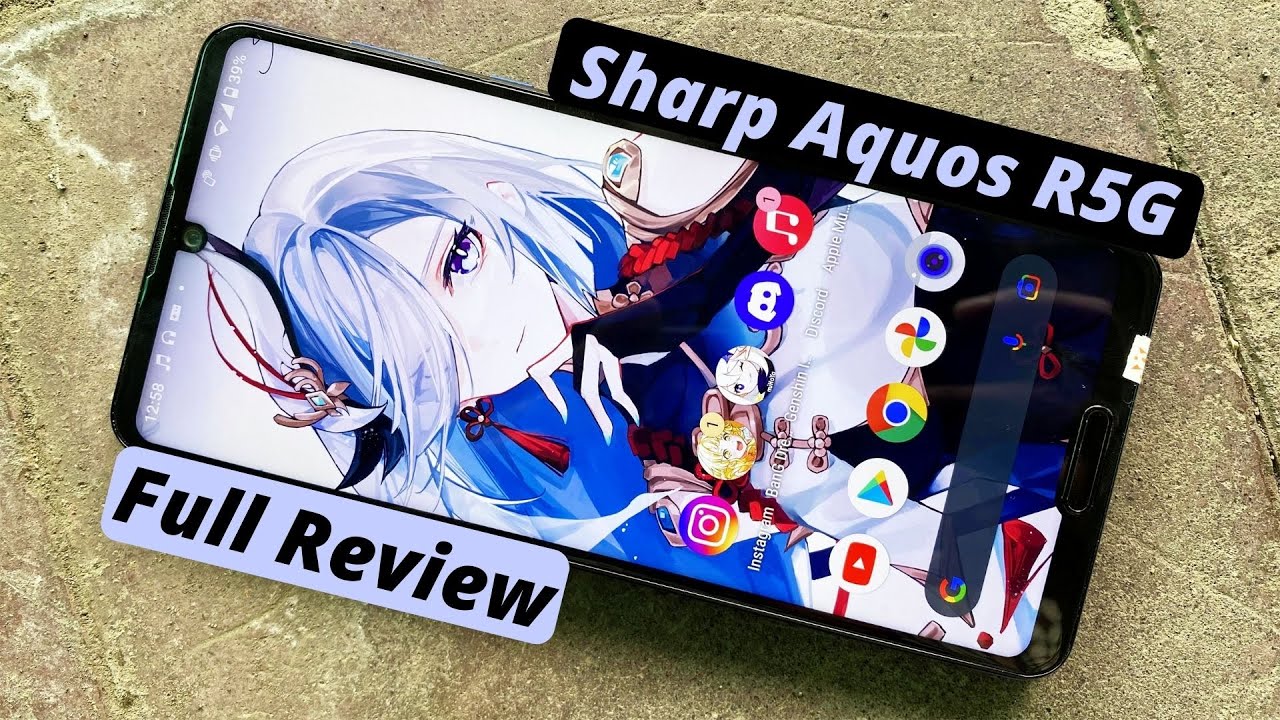 Sharp Aquos R5G (SHG01) Full Review Indonesia! | Hape Snapdragon 865 ...