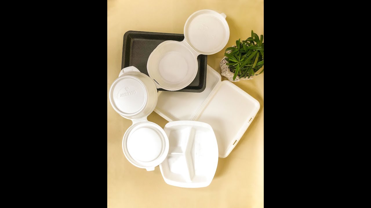 automatic eps food container machine/máquina automática del envase del ...