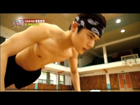 Dongjun (ZE:A) _ ABS SHIRTLESS - YouTube