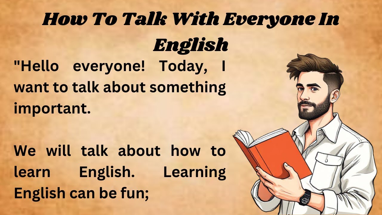How To Talk With Everyone In English || Graded Readed || Improve Your ...