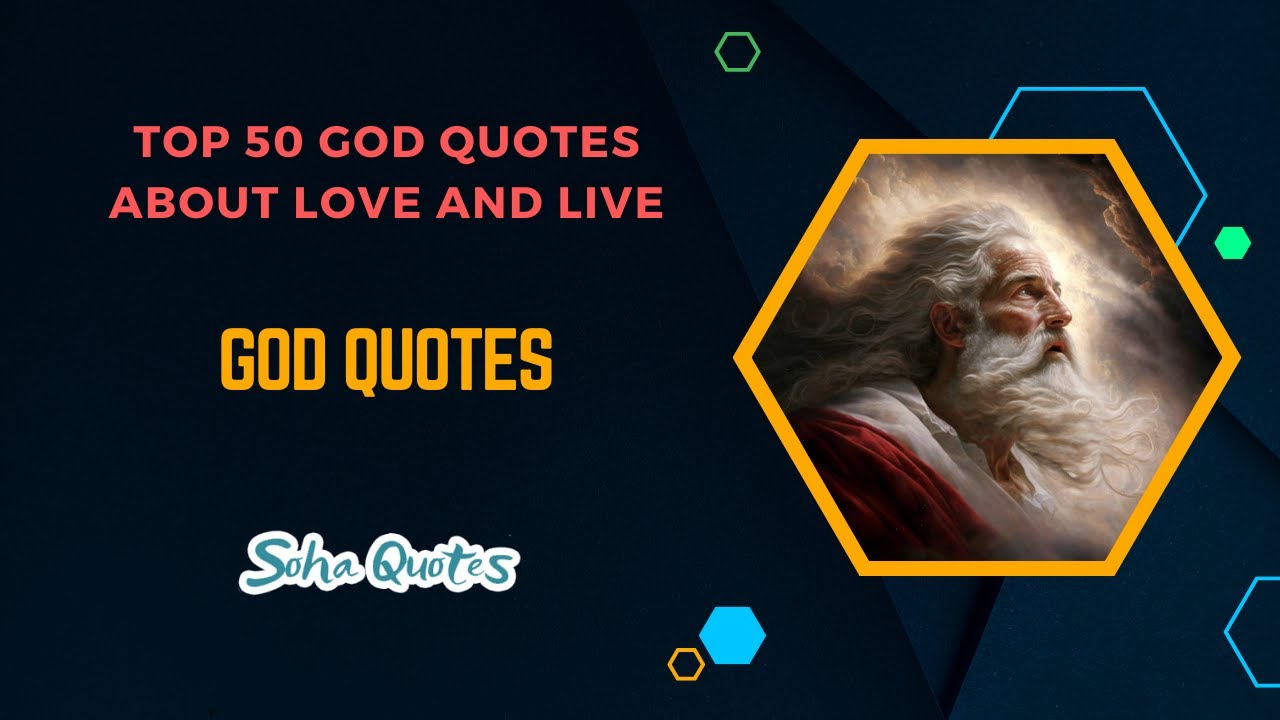 Top 50 God Quotes About Love And Live - God Quotes On Life - God Quotes ...