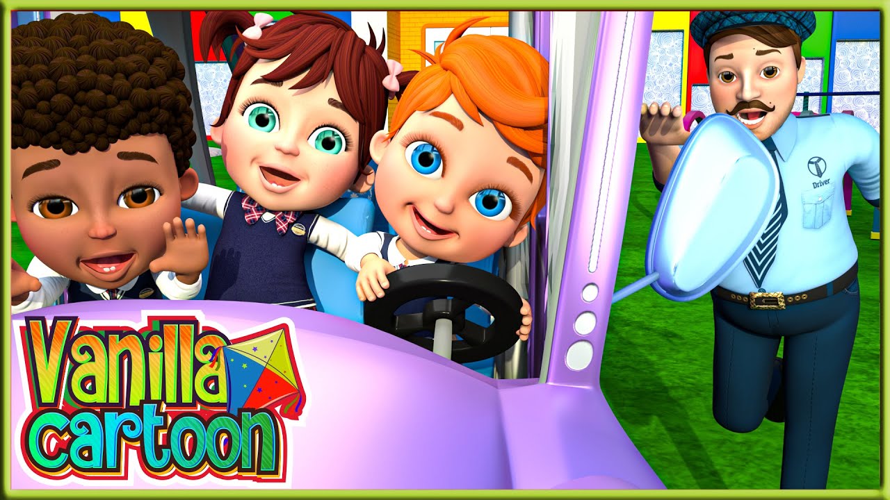 Les Roues du Bus | Chansons Amusantes pour Enfants | Vanilla Cartoon Le ...