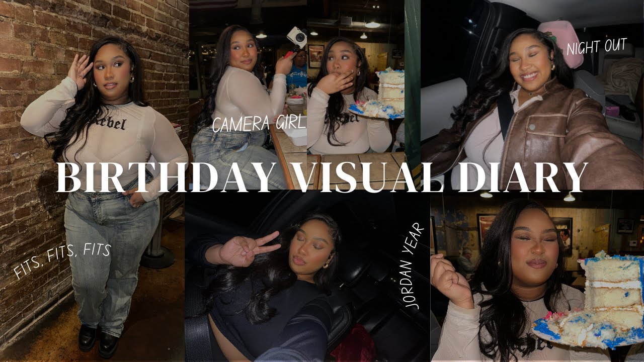 Birthday Visual Diary! WEEKEND VIBES! - YouTube