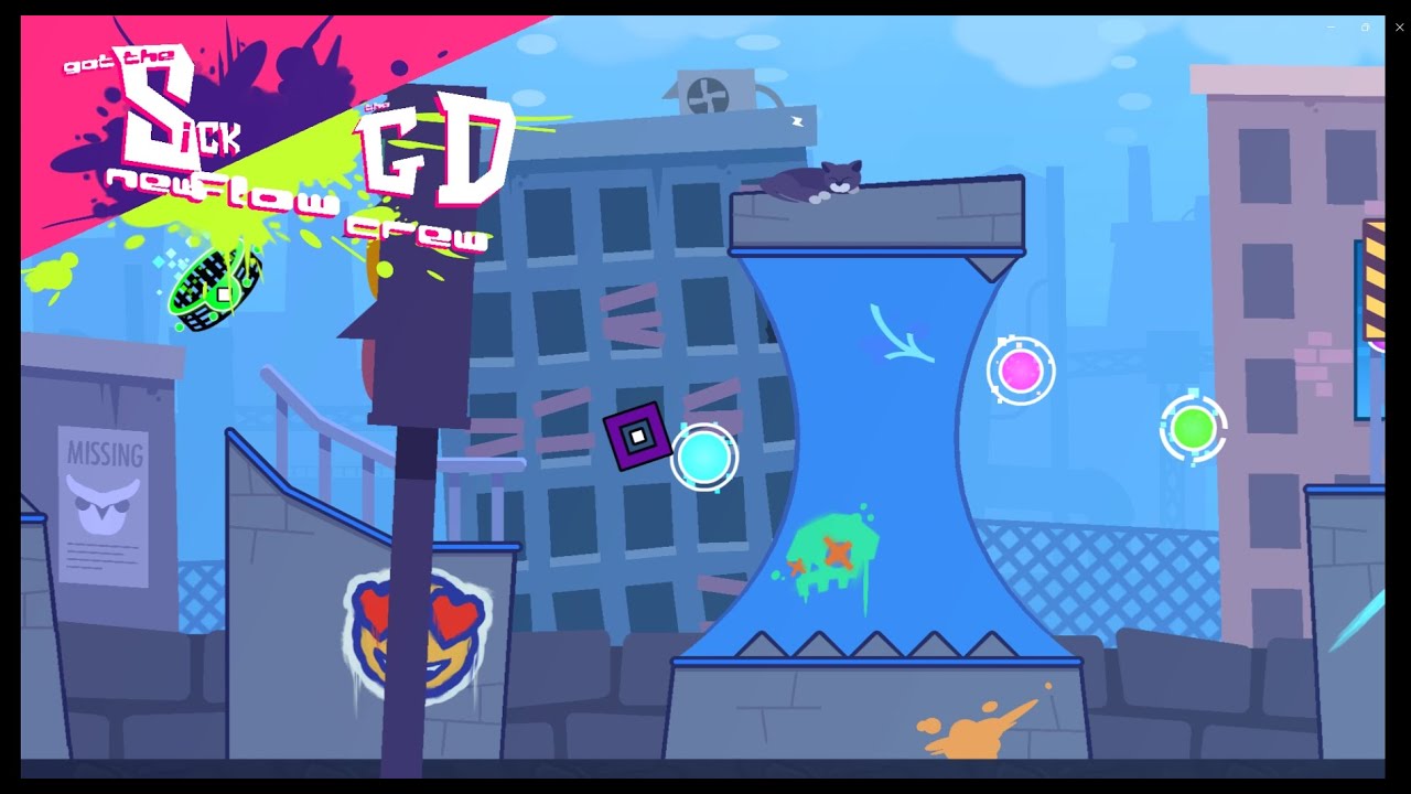 GD GANGSTER RAP / BY BoomKitty. Geometry Dash Level Event - YouTube