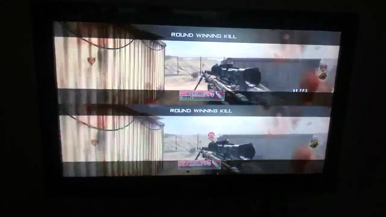 Mw2 split screen cross hair mod - YouTube