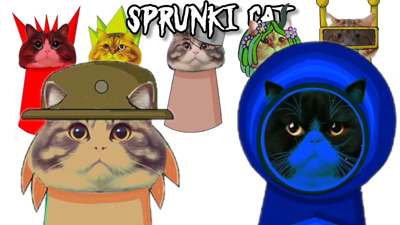 Jevin Sprunki cat ,Tunner Sprunki cat , สปรังกี้แคทมาแล้ว - YouTube