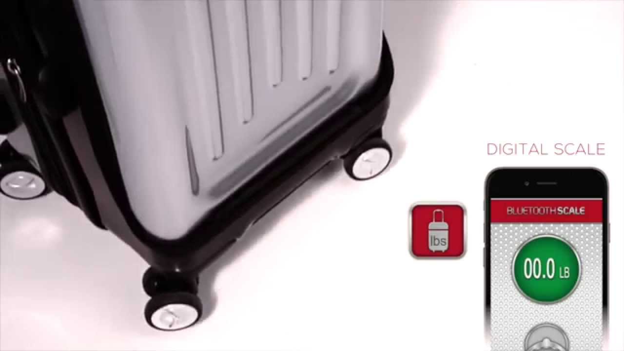 SpaceCase 1 - World’s Most Advanced Smart Suitcase - YouTube