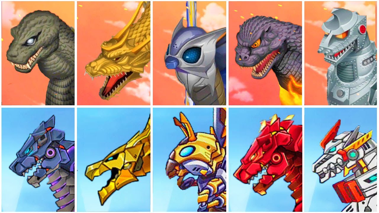 Mecha Colosseum + Godzilla Defense Force #DG5l1lgaine - YouTube