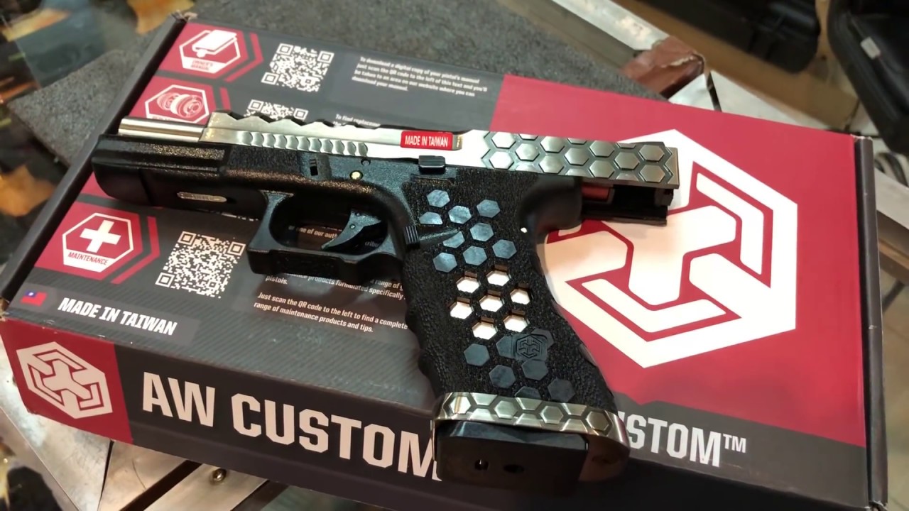 GLOCK AW Custom VX0100งานไต้หวันสวยๆแจ่มๆ - YouTube