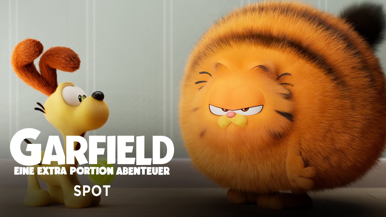 Garfield - Eine extra Portion Abenteuer – Spot Sarcastic 30'' Deutsch ...
