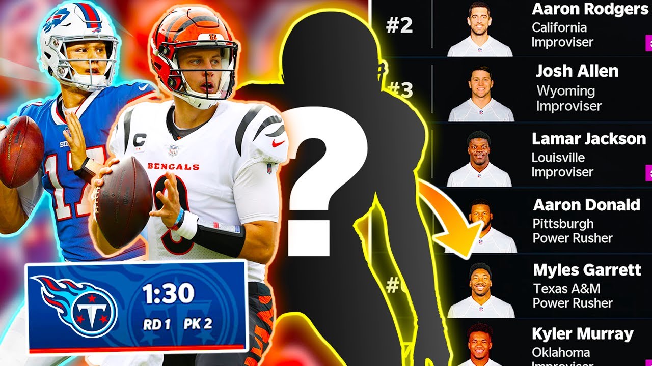 I Got the #2 Pick.. Who Do We Take?! 32 Person Fantasy Draft Madden 22 ...