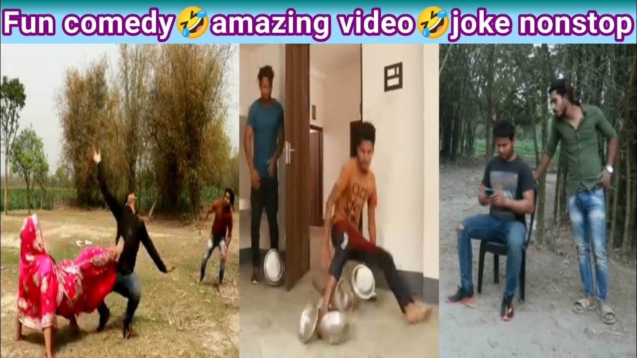 joke comedy😂funny amazing nonstop video funny😂#funnyvideos#comedyvideos ...