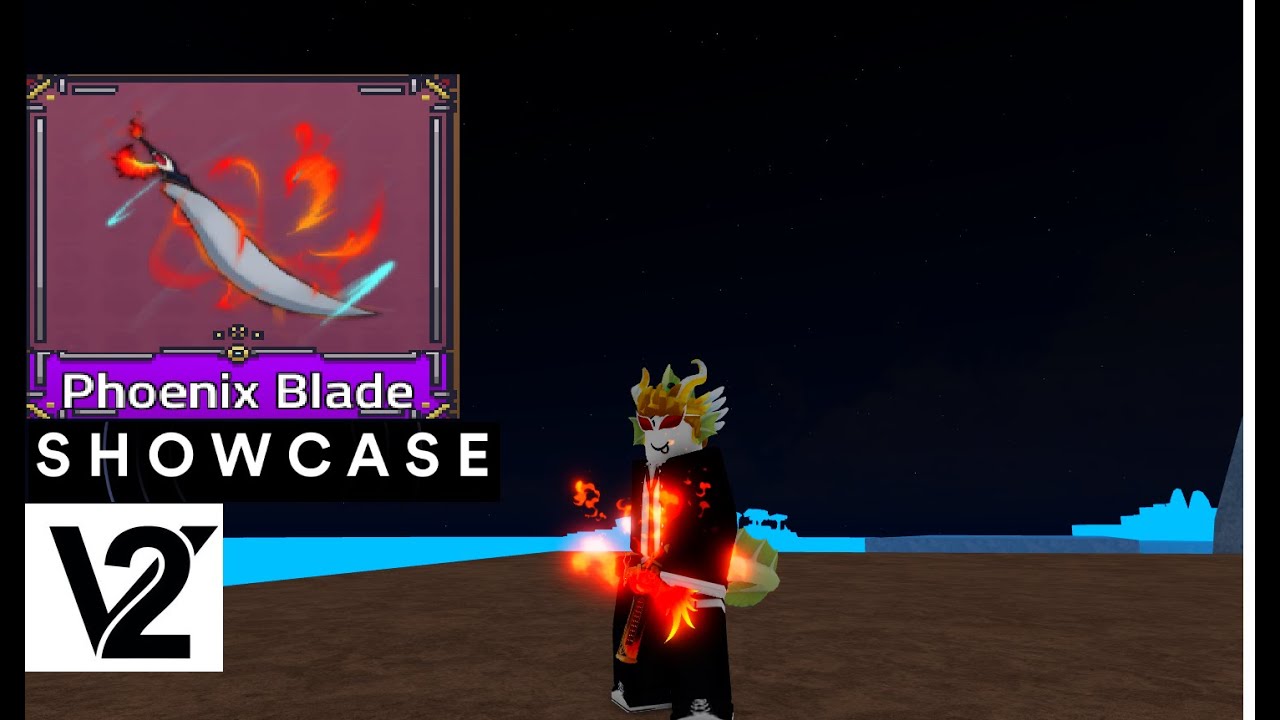 como conseguir la phoenix blade v2 + showcase en king legacy - YouTube