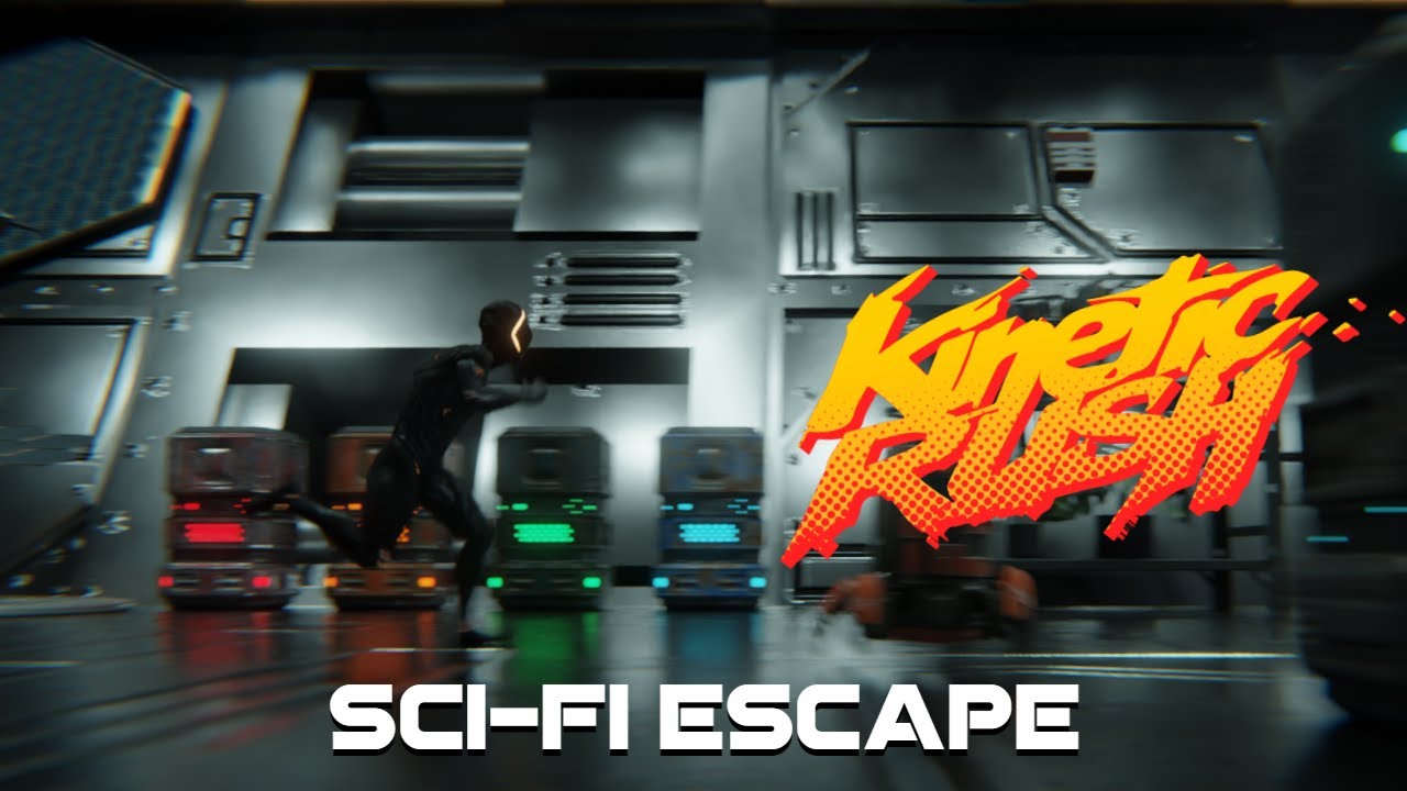 Kinetic Rush | 3D Pakour Challange - Sci-Fi Escape - YouTube