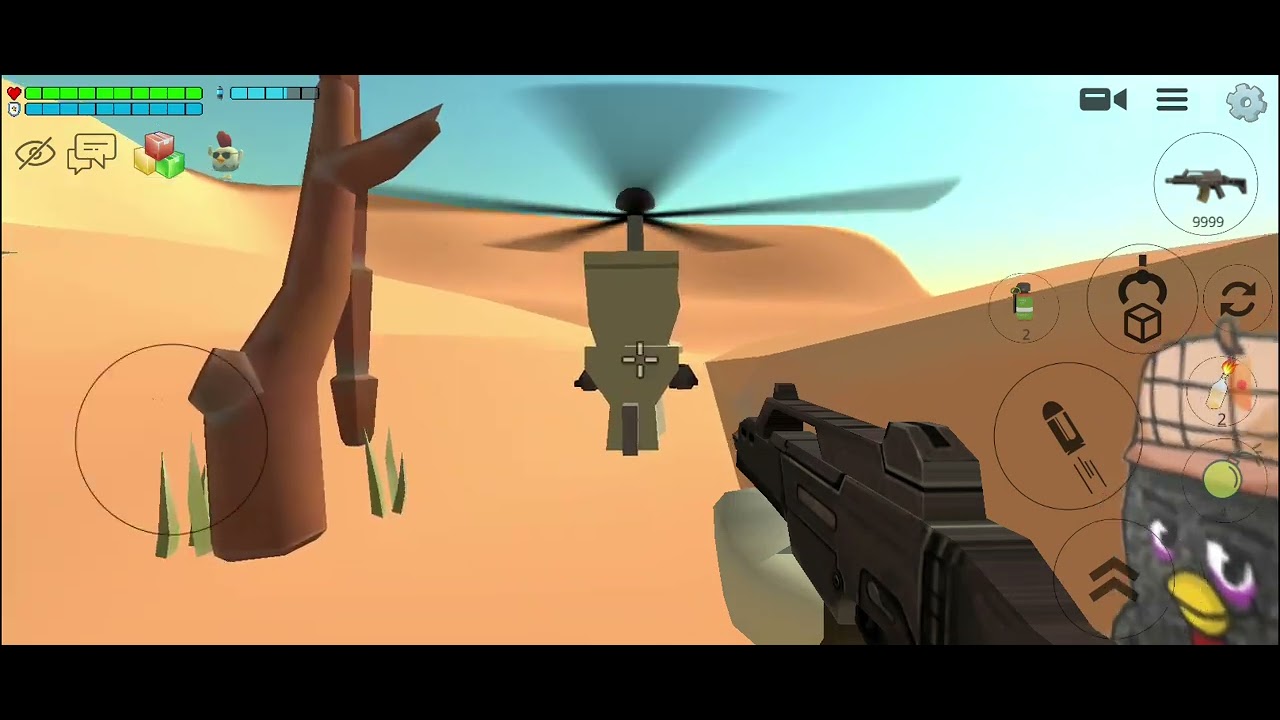 Godzilla vs chicken gun part.2 - YouTube