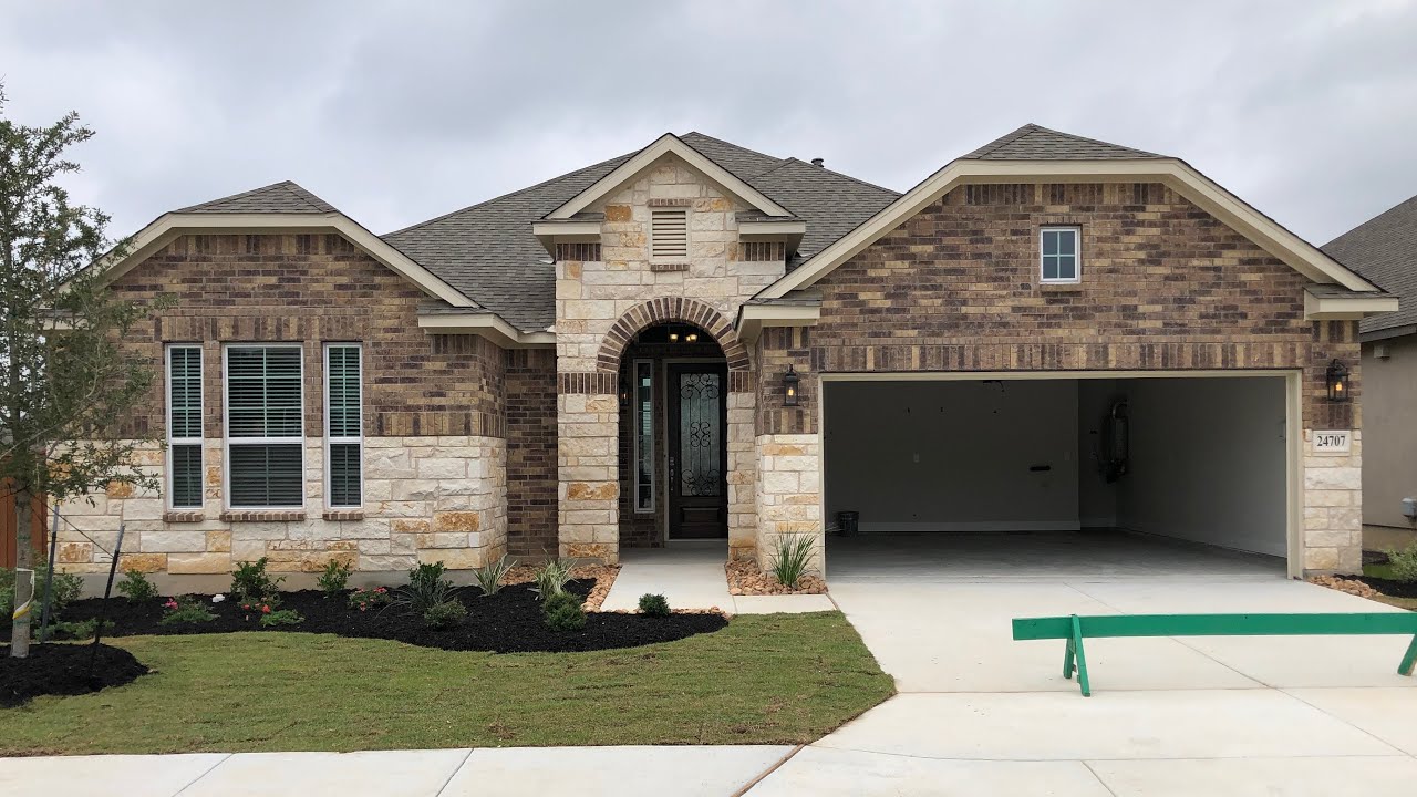 Chesmar Homes Tour, Mackenzie Plan, New Construction, San Antonio Tx ...