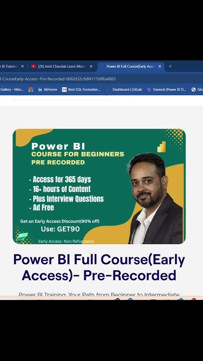 Full Power BI Course 2024: Part 1 as Shorts| #learnpowerbi #powerbi - YouTube