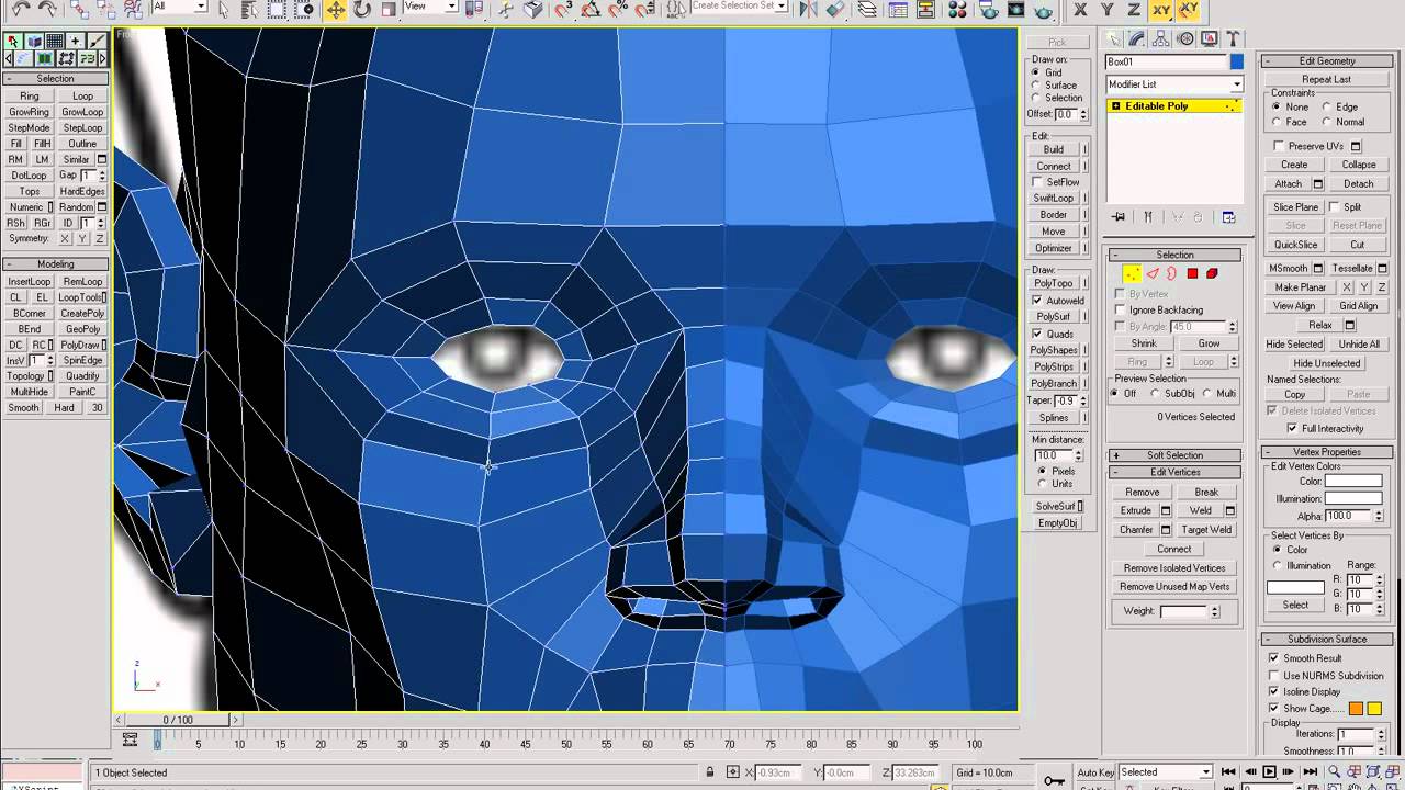 3ds max advanced character modeling part 10 of 19 - YouTube