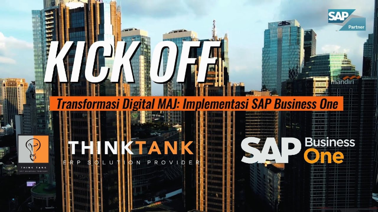 Kickoff Transformasi Digital MAJ: Implementasi SAP Business One - YouTube