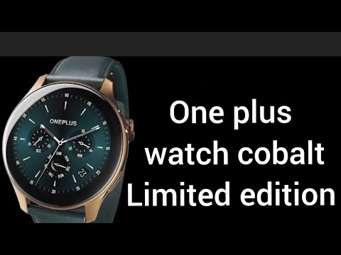 One plus watch cobalt Limited edition|OnePlus|OnePlus India - YouTube