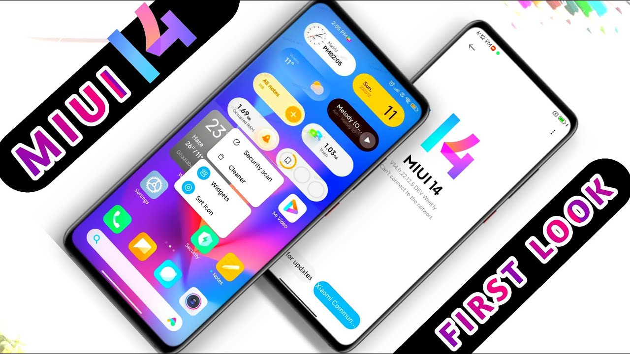 OFFICIAL MIUI 14 FIRST LOOK & FIRST BATCH DEVICE LIST | MIUI 14 DYNAMIC ...
