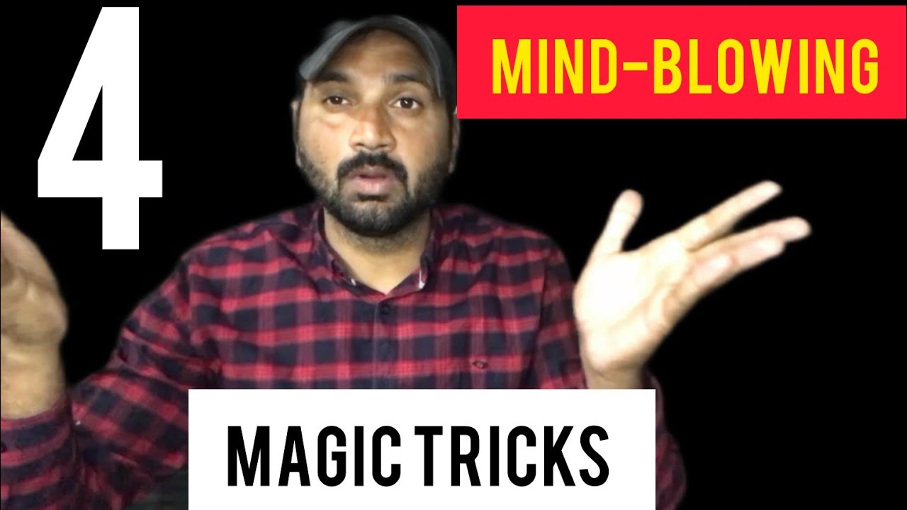 4 Mind-Blowing Magic Tricks | REVEALED | - YouTube