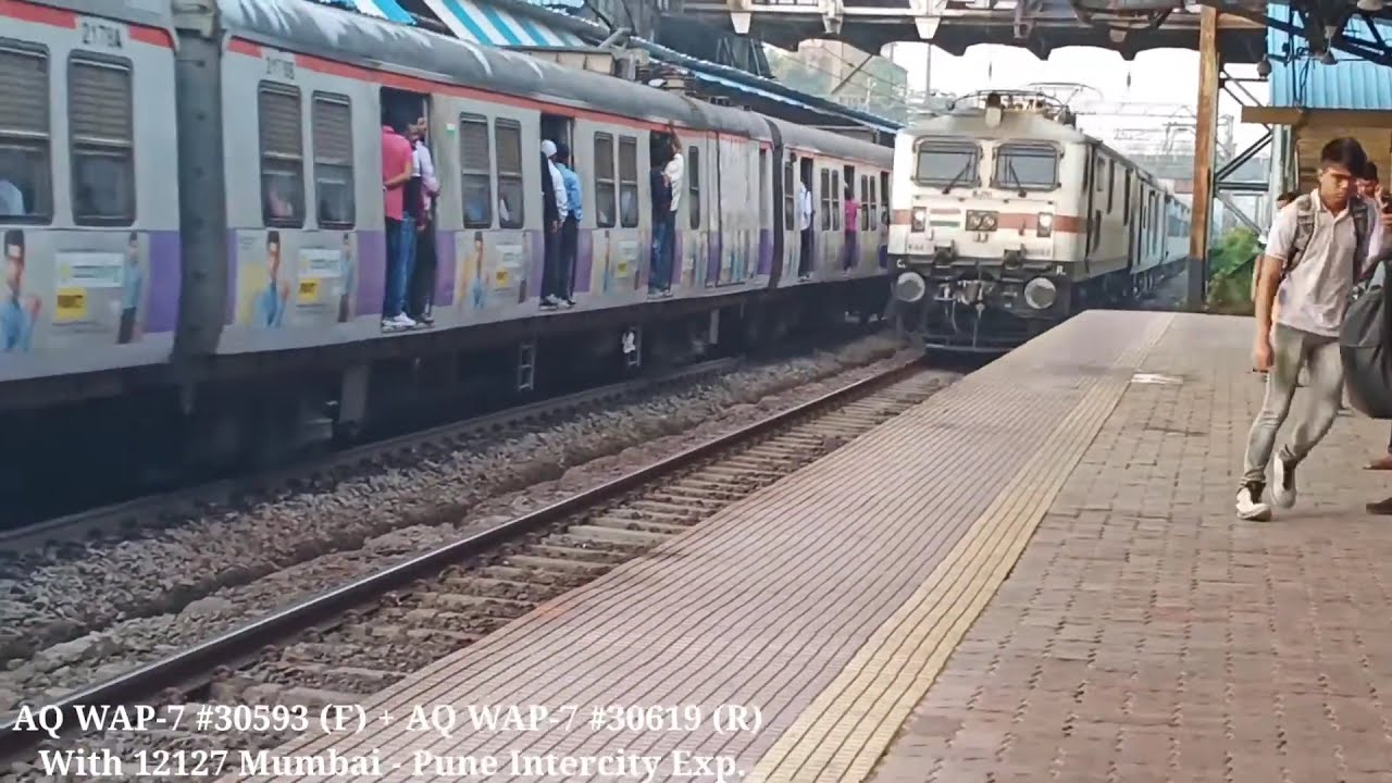 INDIA's 1st PUSH - PULL INTERCITY TRAIN : Captured With & Without Push ...