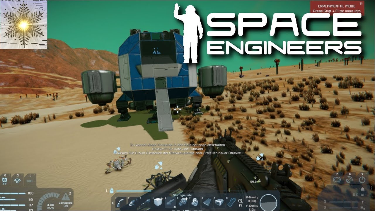 Willkommen auf dem Alien Planeten | Space Engineers Server | Gameplay ...