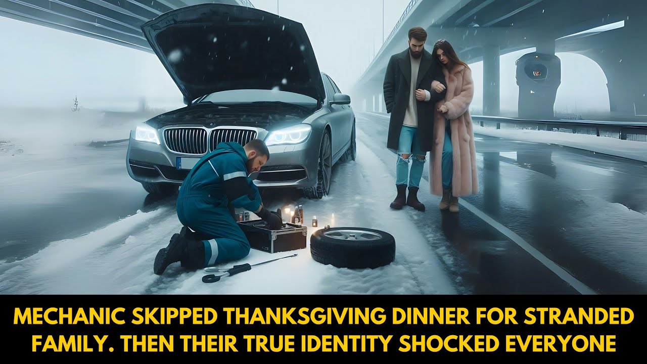 Mechanic Misses Thanksgiving Dinner For Family Stuck In Snowstorm ...