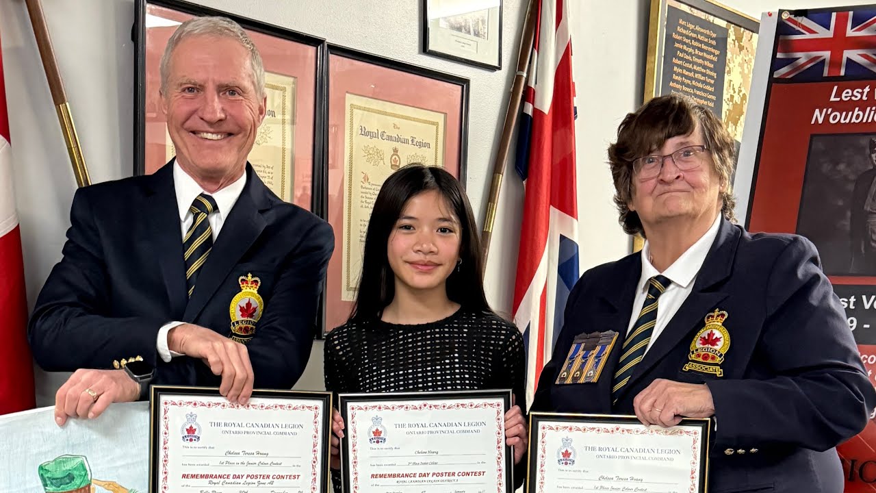 Remembrance Day poster contest. - YouTube