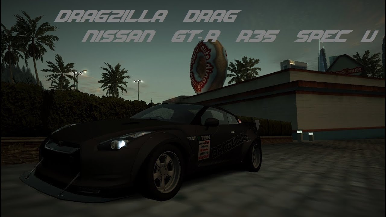 Need for Speed World Offline: "Dragzilla" Drag Edition Nissan GT-R R35 ...