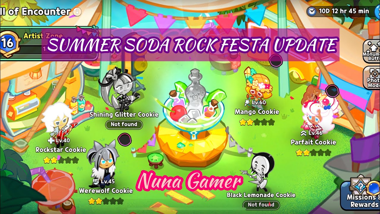 SUMMER SODA ROCK FESTA UPDATE WALKTHROUGH Part 1 | Cookie Run Kingdom ...