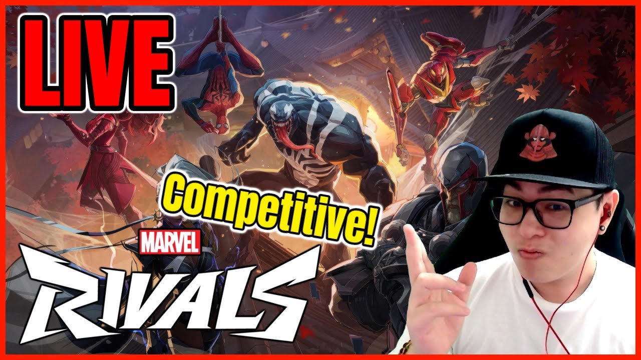 🔴 LIVE: Marvel Rivals | Competitive Gameplay as a Support Main! | Road ...