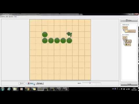 Greenfoot - greedy snake - YouTube
